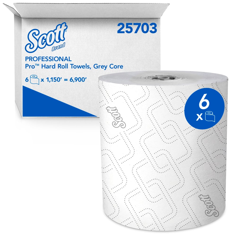 Scott® Pro 25703 High Capacity Hard Roll Towels — Concessionaire.com